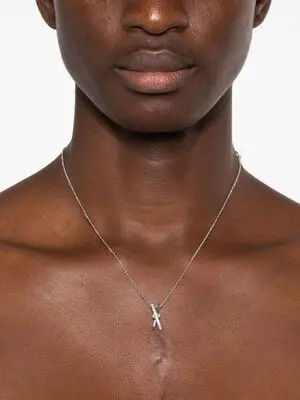 SWAROVSKI Hyperbola Pendant Necklace - Silver