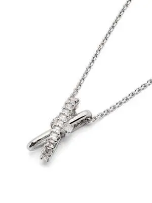 SWAROVSKI Hyperbola Pendant Necklace - Silver