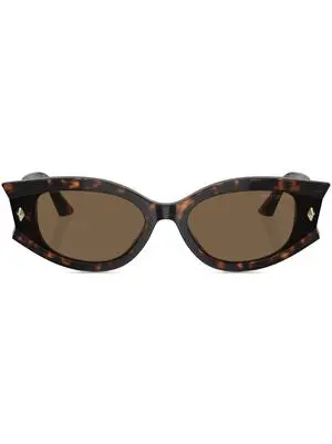 JIMMY CHOO Skylar Sunglasses - Brown