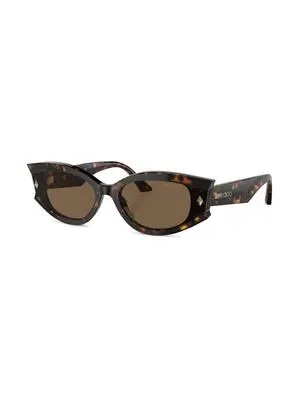 JIMMY CHOO Skylar Sunglasses - Brown