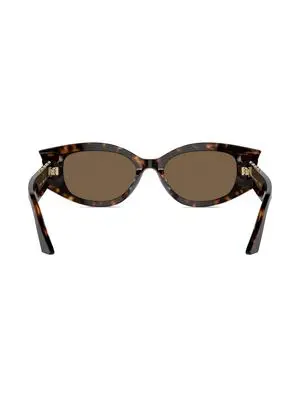 JIMMY CHOO Skylar Sunglasses - Brown
