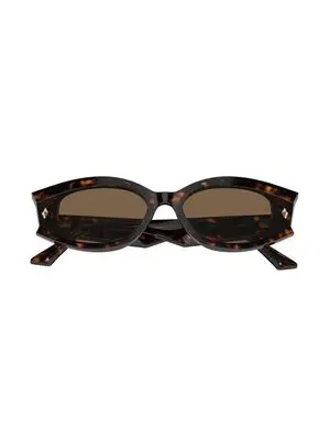 JIMMY CHOO Skylar Sunglasses - Brown