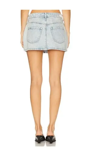 Blanknyc Denim Mini Skirt - Tie Breaker