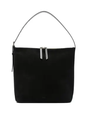A.p.c. Vera Zip Shoulder Bag - Black