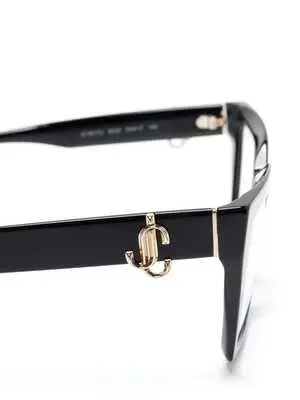 JIMMY CHOO Oversized Frame Glasses