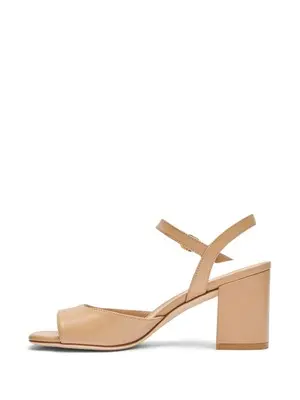 STUART WEITZMAN 75mm Tia Leather Sandals