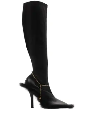 Burberry 105mm Slinky Legging Boots