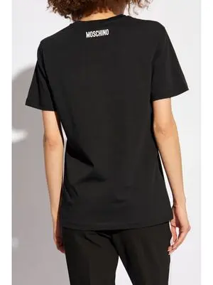 Moschino Graphic-print T-shirt - Black