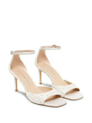 STUART WEITZMAN 75mm Bliss Pearls Sandals