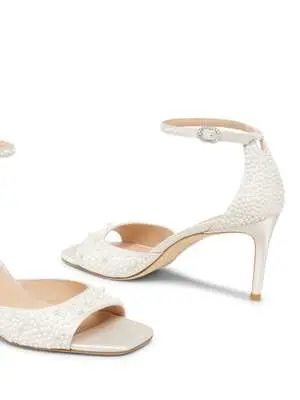 STUART WEITZMAN 75mm Bliss Pearls Sandals