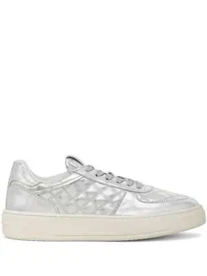 STUART WEITZMAN Courtside Metallic Sneakers