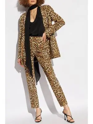 Moschino Leopard-print Blazer