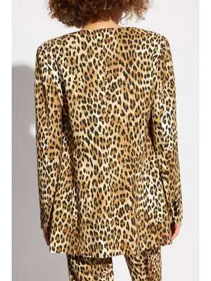 Moschino Leopard-print Blazer