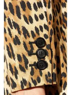 Moschino Leopard-print Blazer