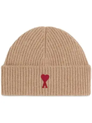 Ami De Coeur Ribbed Beanie