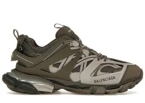 Balenciaga Trackin Sneakers - Brown/beige
