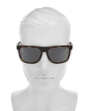 Oakley Leffingwell Square Sunglasses - Tortoise/gray Solid