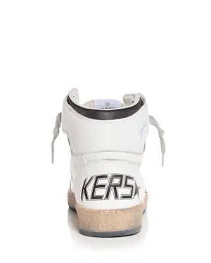 GOLDEN GOOSE Sky-star High-top Sneakers - White/black