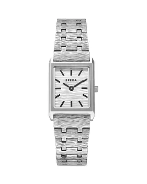 BREDA 20mm X 28mm Virgil Watch - Silver