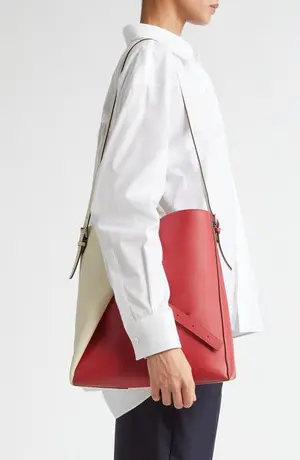 Marni Reverse Leather Hobo Bag
