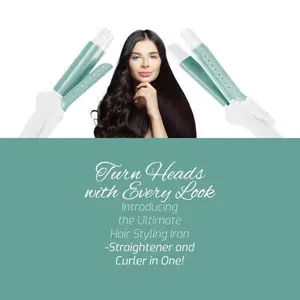 PURSONIC Hair Straightener And Curler