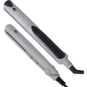 PURSONIC Flat Iron Hair Straightener With A Free Travel Straightener - Grey