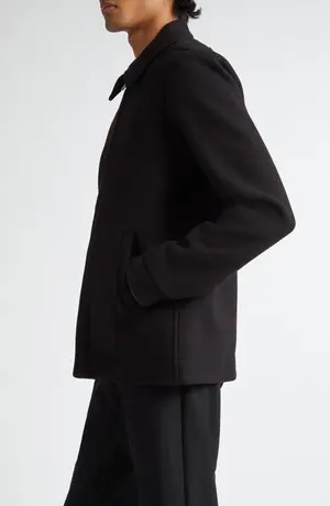 Rick Owens Brad Wool Jacket - Black