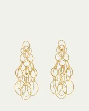 Buccellati Hawaii Collection 18k Pendant Earrings - Gold