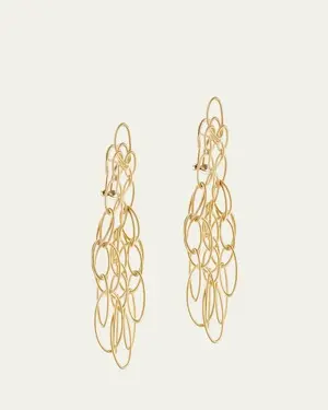 Buccellati Hawaii Collection 18k Pendant Earrings