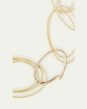 Buccellati Hawaii 18k Oval Link Necklace