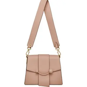 Strathberry Box Crescent Shoulder Bag