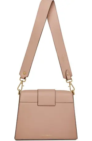 Strathberry Box Crescent Shoulder Bag