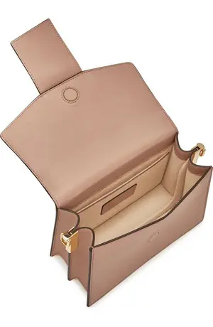 Strathberry Box Crescent Shoulder Bag