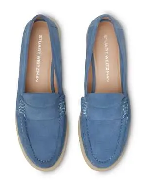 STUART WEITZMAN Blake Loafers - Blue