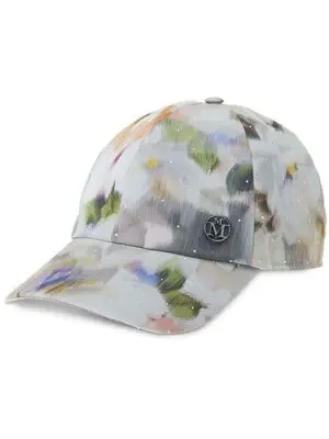 MAISON MICHEL Tiger Abstract-print Baseball Cap