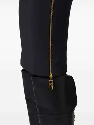 Elisabetta Franchi Zip-detail Crepe Skirt