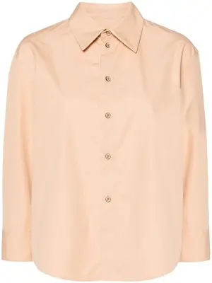 JIL SANDER Pointed-collar Cotton Shirt