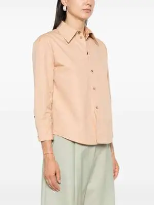 JIL SANDER Pointed-collar Cotton Shirt