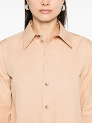JIL SANDER Pointed-collar Cotton Shirt
