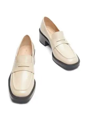 STUART WEITZMAN 40mm Kaia Loafers - Neutrals