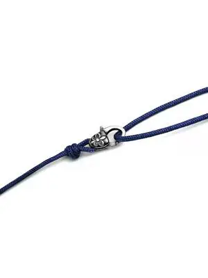 NIALAYA JEWELRY Wraparound String Bracelet - Silver