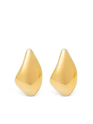 NIALAYA JEWELRY Domed Earrings - Gold