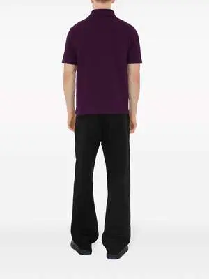 Burberry Logo-appliqué Cotton Polo T-shirt