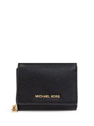 Michael Kors Small Empire Pebbled Tri-fold Wallet