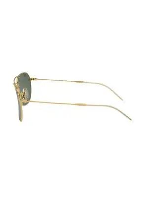 Ray-ban Caravan Reverse Sunglasses - Gold