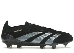Adidas Predator Elite Fg - Core Black/carbon/gold Metallic