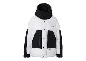 Burberry Logo Print Oversized Hooded Puffer Jacket