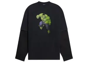 Balenciaga Hulk 2021 Marvel Layered T-shirt
