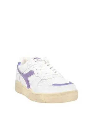 DIADORA HERITAGE Leather Low-top Sneakers - White