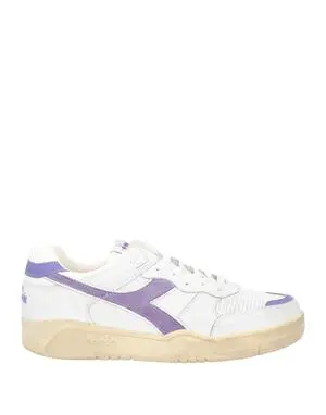 DIADORA HERITAGE Leather Low-top Sneakers - White